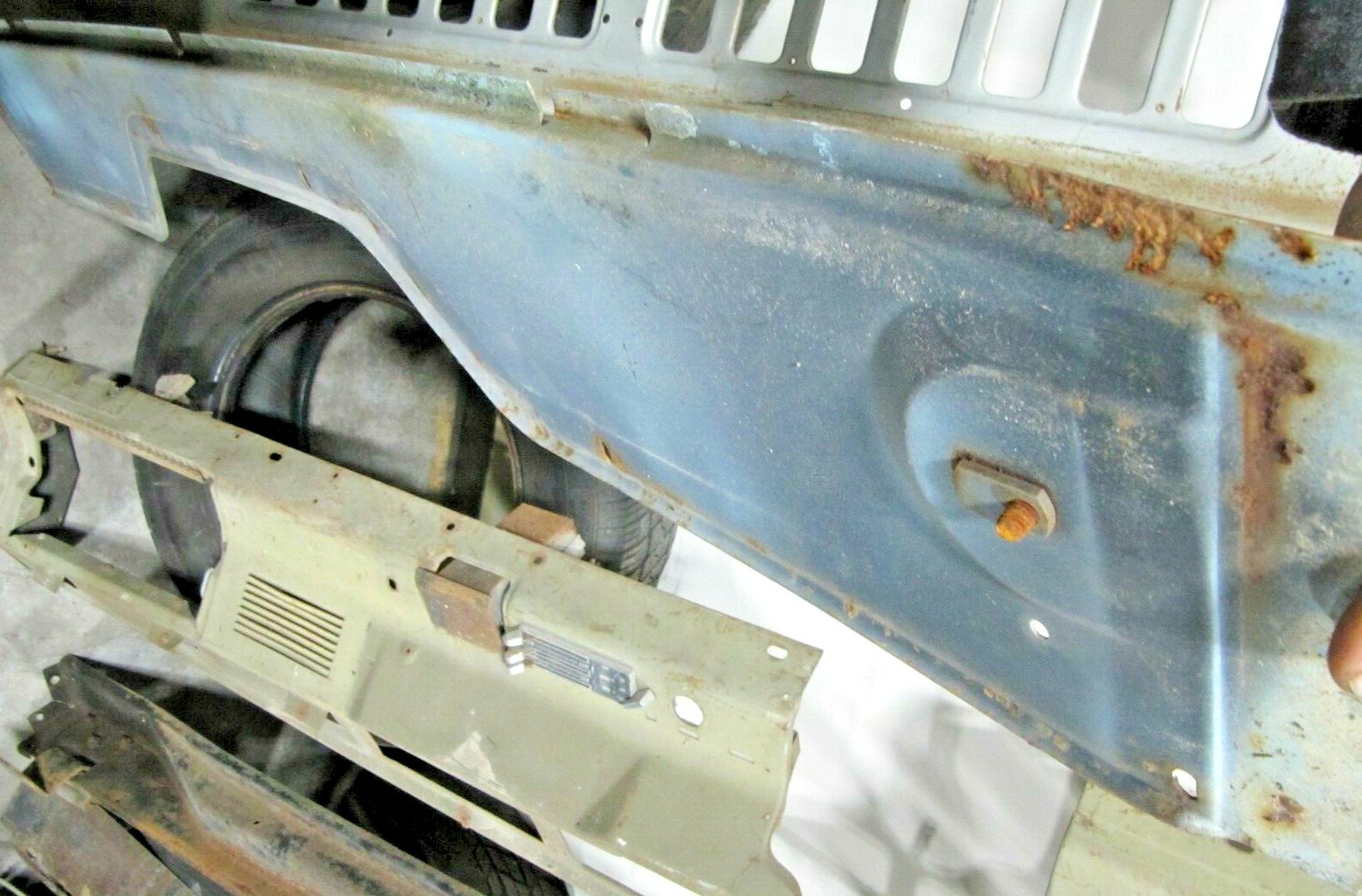 1972-80 INTERNATIONAL SCOUT II TERRA TRAVELER COWL PANEL WIPER AREA ...