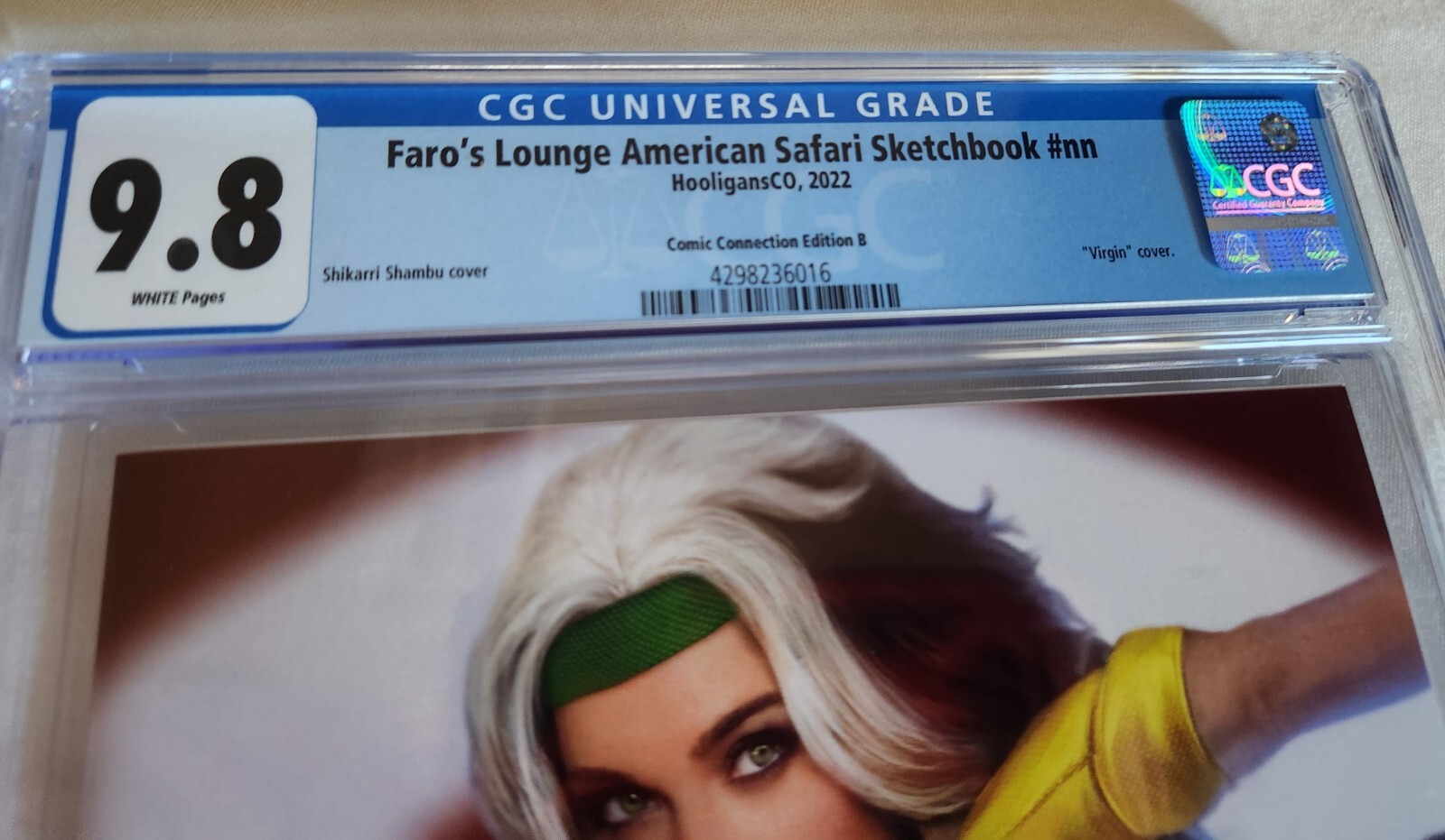 CGC 9.8 Faro's Lounge Shikarii Rogue Cosplay American Safari 4 Comic ...