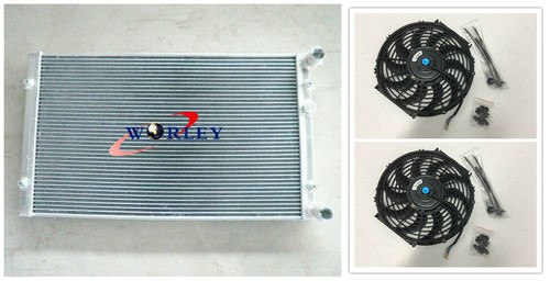 ALLOY RADIATOR &FAN for VW GOLF GTI/BORA MK4 IV,AUDI A3/TT,SEAT LEON ...
