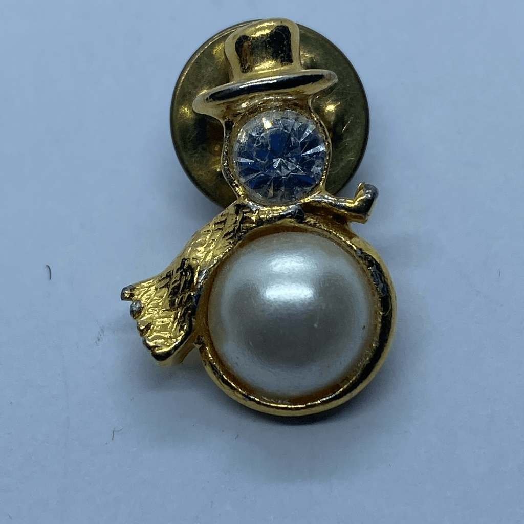 2 Winter / Christmas Themed Small Holiday Lapel Pins Santa Claus ...