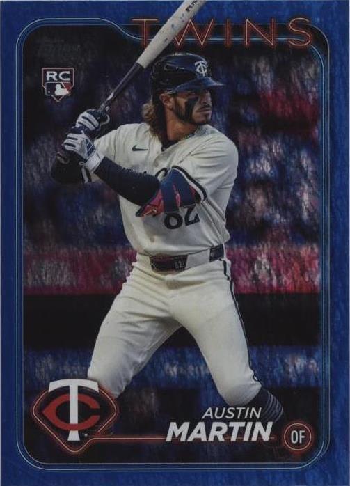 2024 Topps Update Series - Austin Martin #US96 Blue Holo Foilboard /999 ...