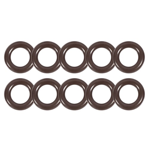 10pcs Rubber O-Rings 8.75mm OD 5.15mm ID 1.8mm Width Metric FKM Sealing ...