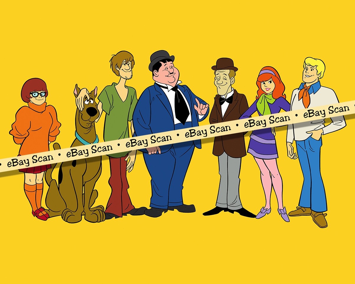Rare! SCOOBY DOO MOVIES Cartoon TV Photo HANNA BARBERA Studios LAUREL ...