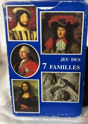 jeu de cartes des 7 familles histoire ( dusserre-7 Families Card Game ...