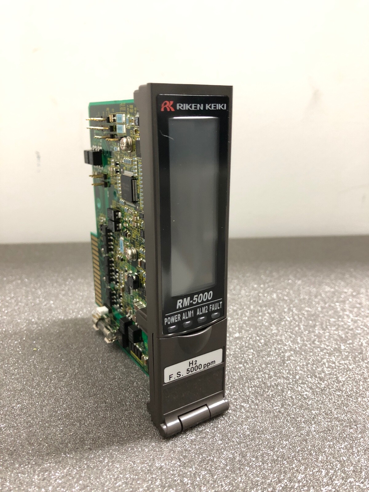 RKI Instruments GH-5001 Indicator / Alarm Unit H2 5000ppm Riken Keiki ...