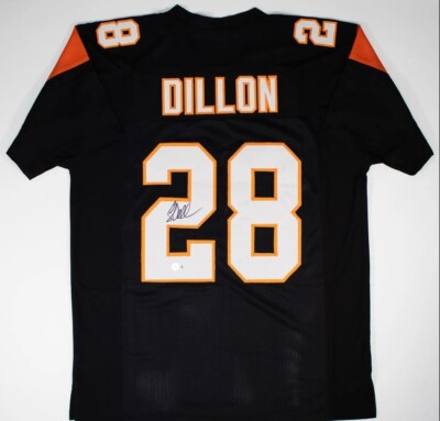COREY DILLON Signed Cincinatti Bengals Custom XL Jersey (Beckett ...
