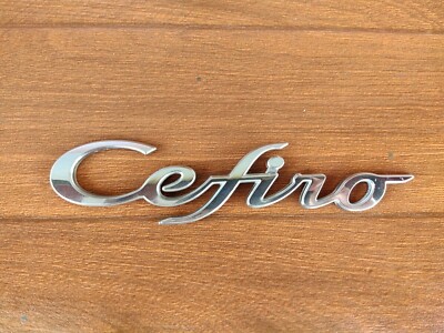Nissan Cefiro A33 Trunk Lid Emblem Badge rear emblem Genuine | eBay