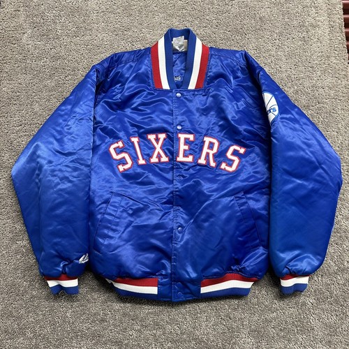 Vintage Hardwood Classics Philadelphia 76ers NBA Bomber Jacket Sample ...