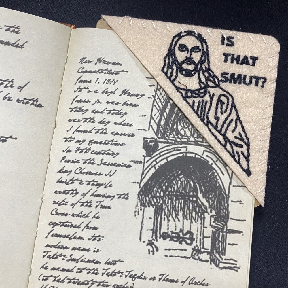 Handmade Paper Clip Portable Page Holder I Saw That Jesus Bookmarks | eBay