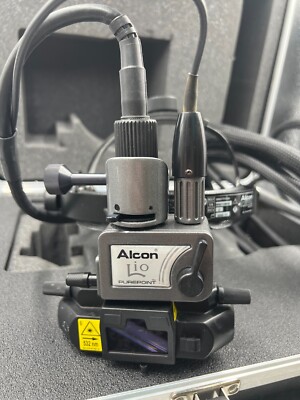 Alcon Lio Purepoint Laser headset Opthalmoscope case 532nm Green Argon ...