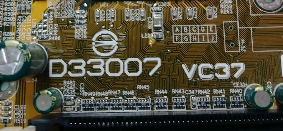 FIC D33007 Board VC37 MOTHERBOARD CPU SL68D | eBay