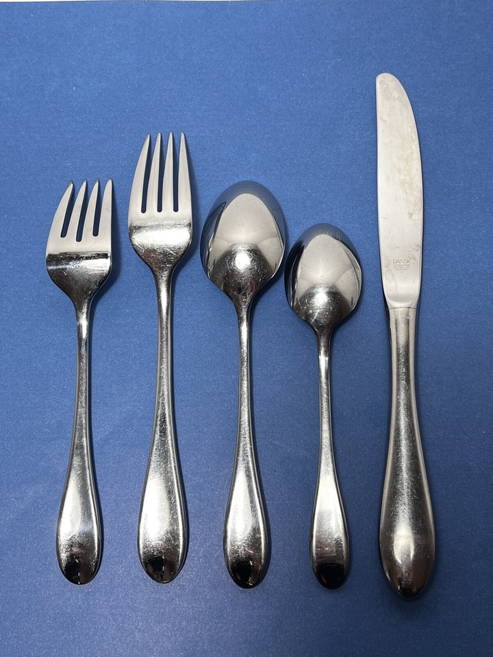 Dansk STATEMENT Stainless International Designs Korea Flatware 5 Pc ...