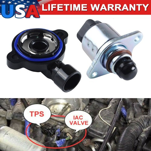 New Throttle Position Sensor and Idle Air Control Valve Set For LS ...