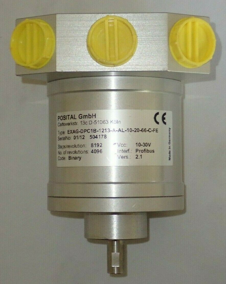 SCANCON POSITAL EXAG-DPC1B-1213-A-AL-10-20-66-C-FE ROTARY ENCODER NEW ...