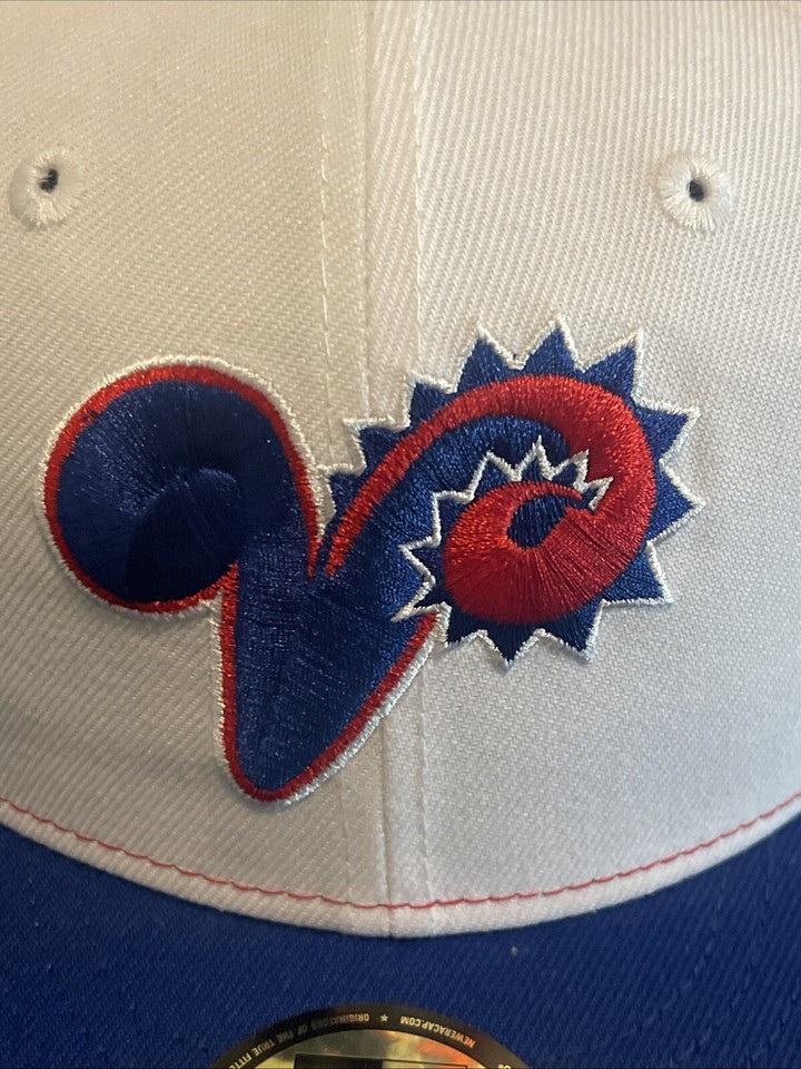 Vermont Expos 59 Fifty Baseball Fitted Hat Cap Size 8 Lake Monsters ...