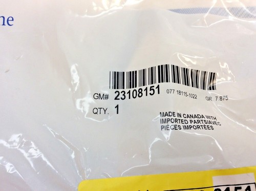 GM OEM Rear Bumper-insert Pad Right 23108151 Silverado Sierra for sale ...