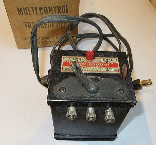 LIONEL #1042 PRE WAR 75 WATTS MULTI CONTROL TRANSFORMER,NICE BOXED | eBay