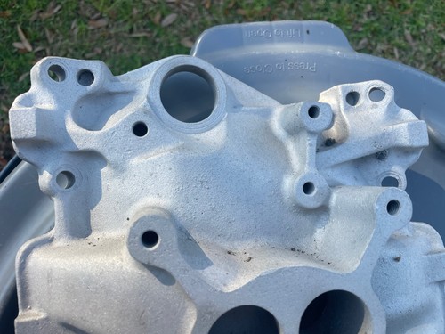 1956 57-61 Corvette SMALL BLOCK CHEVY DUAL QUAD INTAKE MANIFOLD SBC ...