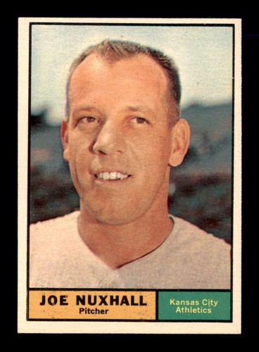 1961 Topps #444 Joe Nuxhall NM X3231881 | eBay