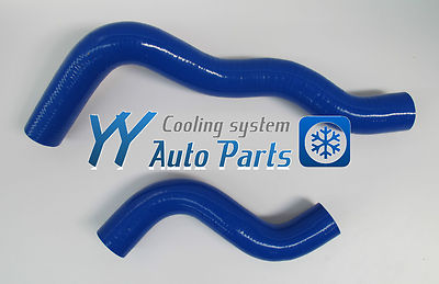 Silicone Radiator Hose Kit For Toyota Landcruiser FZJ75 1FZ Blue | eBay ...