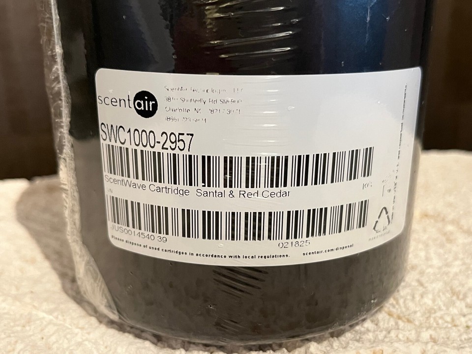 Scent Air ScentWave Cartridge, Santal & Red Cedar, NEW, SEALED! | eBay