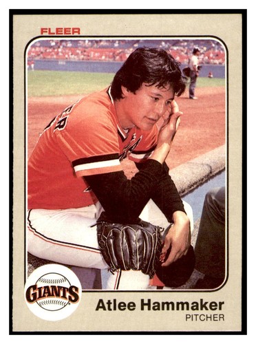 1983 Fleer Atlee Hammaker #261 San Francisco Giants | eBay