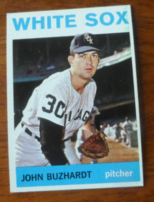 1964 TOPPS BASEBALL #323 JOHN BUZHARDT CHICAGO WHITE SOX NM T-110 | eBay