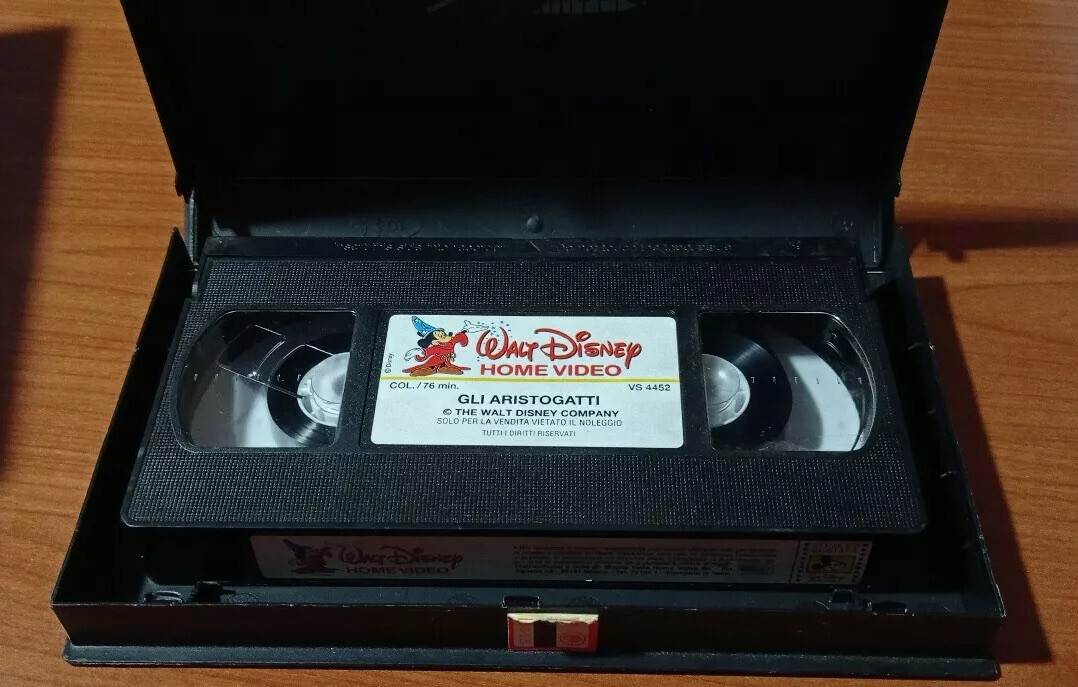 Gli Aristogatti Vhs 1996 VHS Gli Aristogatti Walt Disney I Classici