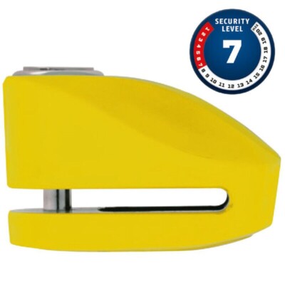 Lock Disk ABUS 277 Yellow Bolt 10 MM Motorcycle | eBay UK