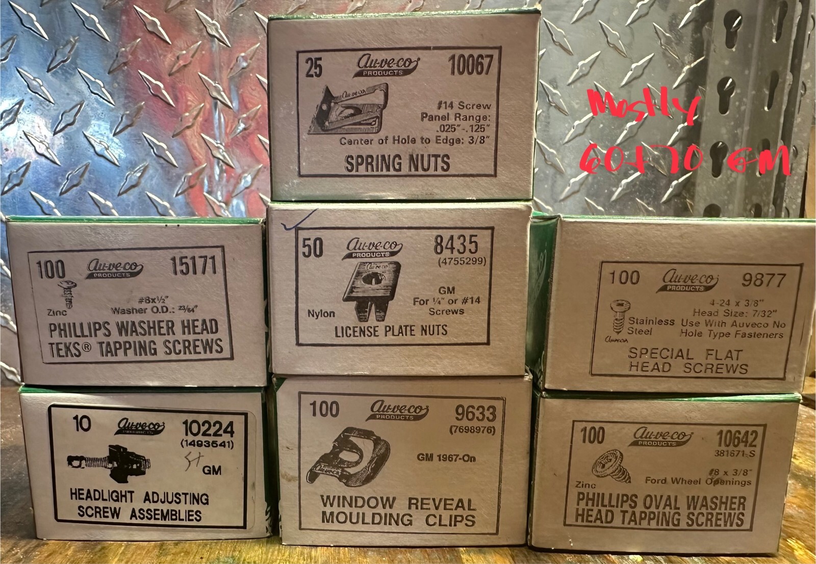 AuVeCo Fasteners 8435, 9633, 9877, 10067, 10224, 10642, 15171 | eBay