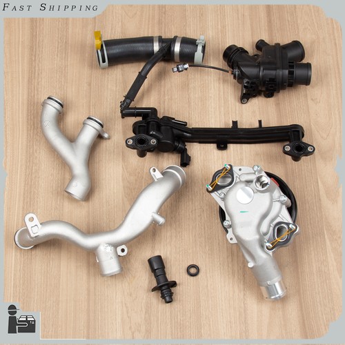 Upgraded Coolant Water Pump Pipe System Kit For Land Rover Range Rover ...