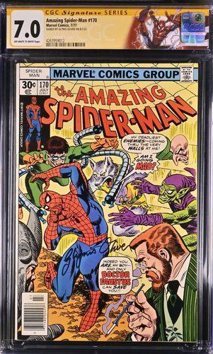AMAZING SPIDER-MAN #170 - 7/77- SIGNATURE SERIES SIGNED BY GLYNIS ...