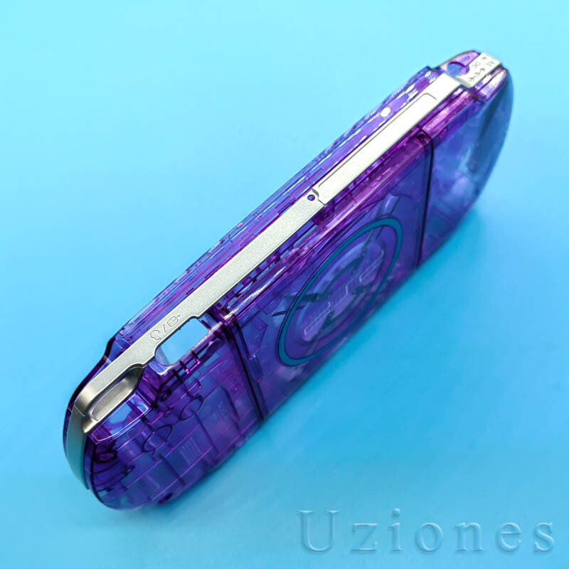 For Sony PSP 3000 PSP3000 Full Housing Shell Case Cover & Buttons Clear ...