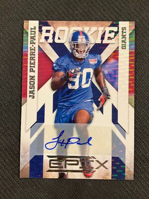 2010 Panini Epix Rookie Signatures #141 Jason Pierre-Paul Rookie Autograph /499 | eBay