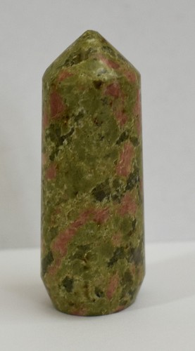 Unakite Tower Natural Green Pink North Carolina USA Olivine Crystals ...