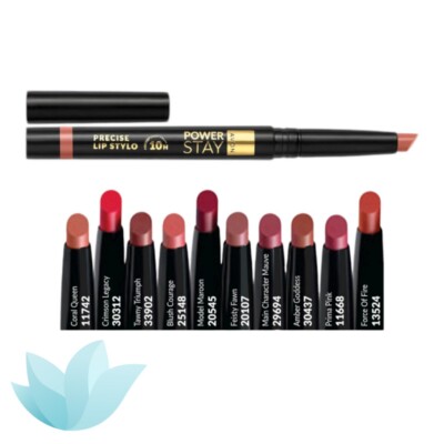 Avon Power Stay Precise Lip Stylo 10H | Long Lasting Lipstick 10 Hours ...
