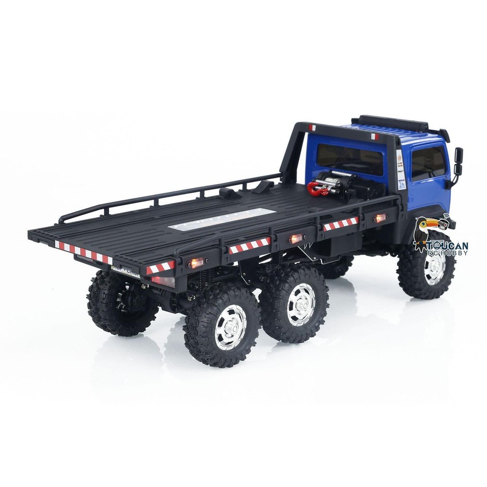 US Stock CR18P 1/18 Flatbed Truck 6x6 RC Rock Crawler RTR 2-Speed Off ...