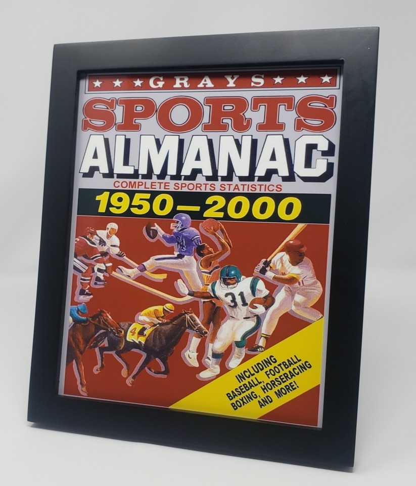 Back to the Future 2 Grays Sports Almanac Biff Photo Reproduction Prop ...