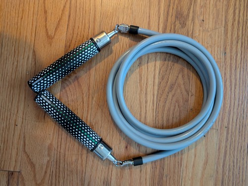 CROSSROPE JUMP ROPE WITH HANDLES Rope Is 8.6 Feet 1/2lb | eBay