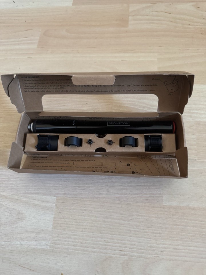 Brompton Pump with Mounting Brackets | eBay UK