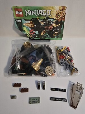 LEGO 70502 NINJAGO Cole's Earth Driller *Read Description* | eBay