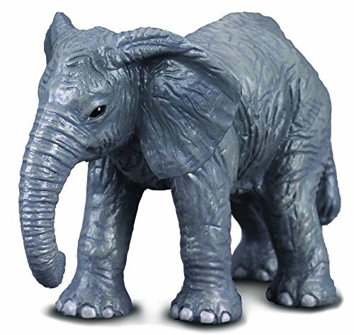 CollectA Wildlife African Elephant Calf Toy Figure Authentic Hand ...