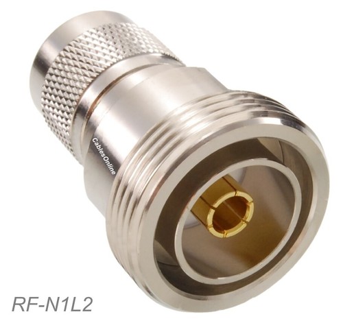 7/16 DIN Female to N-Type Male RF Adapter, CablesOnline RF-N1L2 | eBay