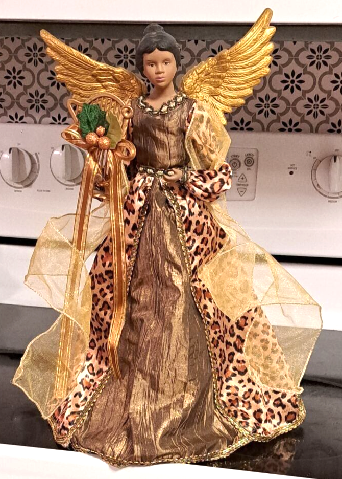 African American angel tree topper | eBay