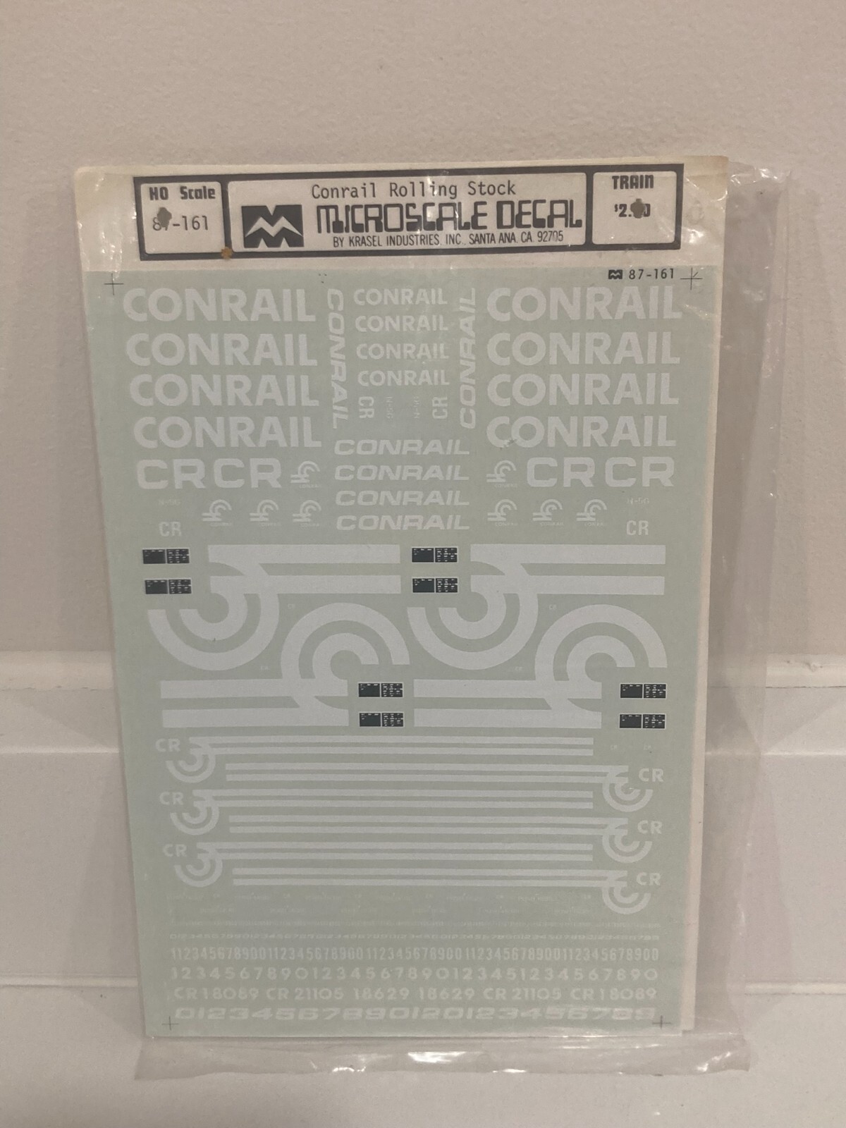 Vintage Microscale HO Scale Train Car Decals New Sheets SOLD SEPERATELY ...