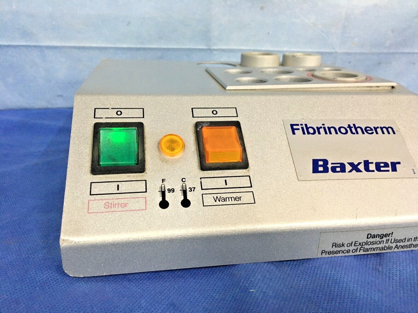 Baxter Warmer-Stirrer Fibrinotherm Device E-101844 | eBay