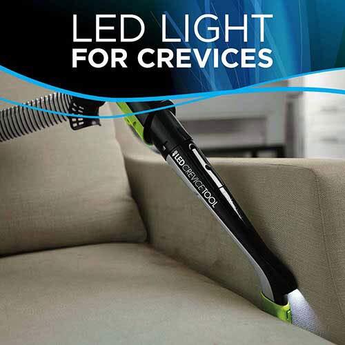 Bissell LED Lighted Crevice Tool for Pet Hair Eraser Vacuum | 1607896 ...