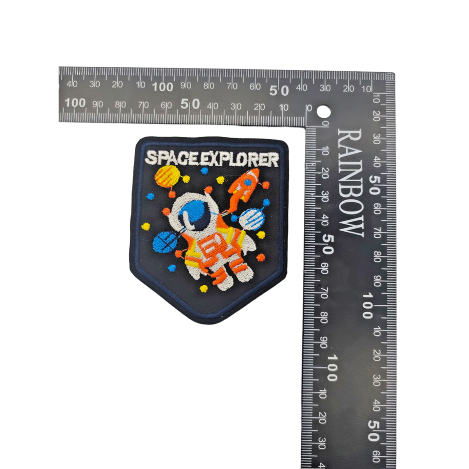 Space Explorer Patch Astronaut Heat Adhesive Clothing Heat Boy Child Space | eBay
