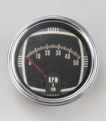 Stewart Warner Instrumentation RPM Gauge 3-3/4" x 3-3/4" | eBay