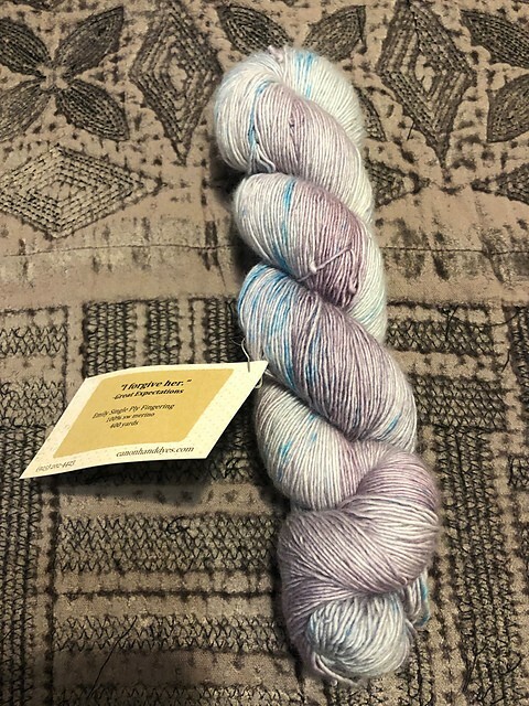 Canon Hand Dyes Emily Great Expectations Knitting Yarn Purple/Blue ...